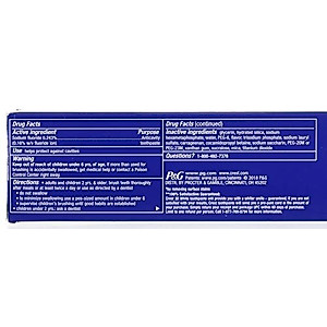 Crest 3D White Advanced Whitening Fluoride Toothpaste