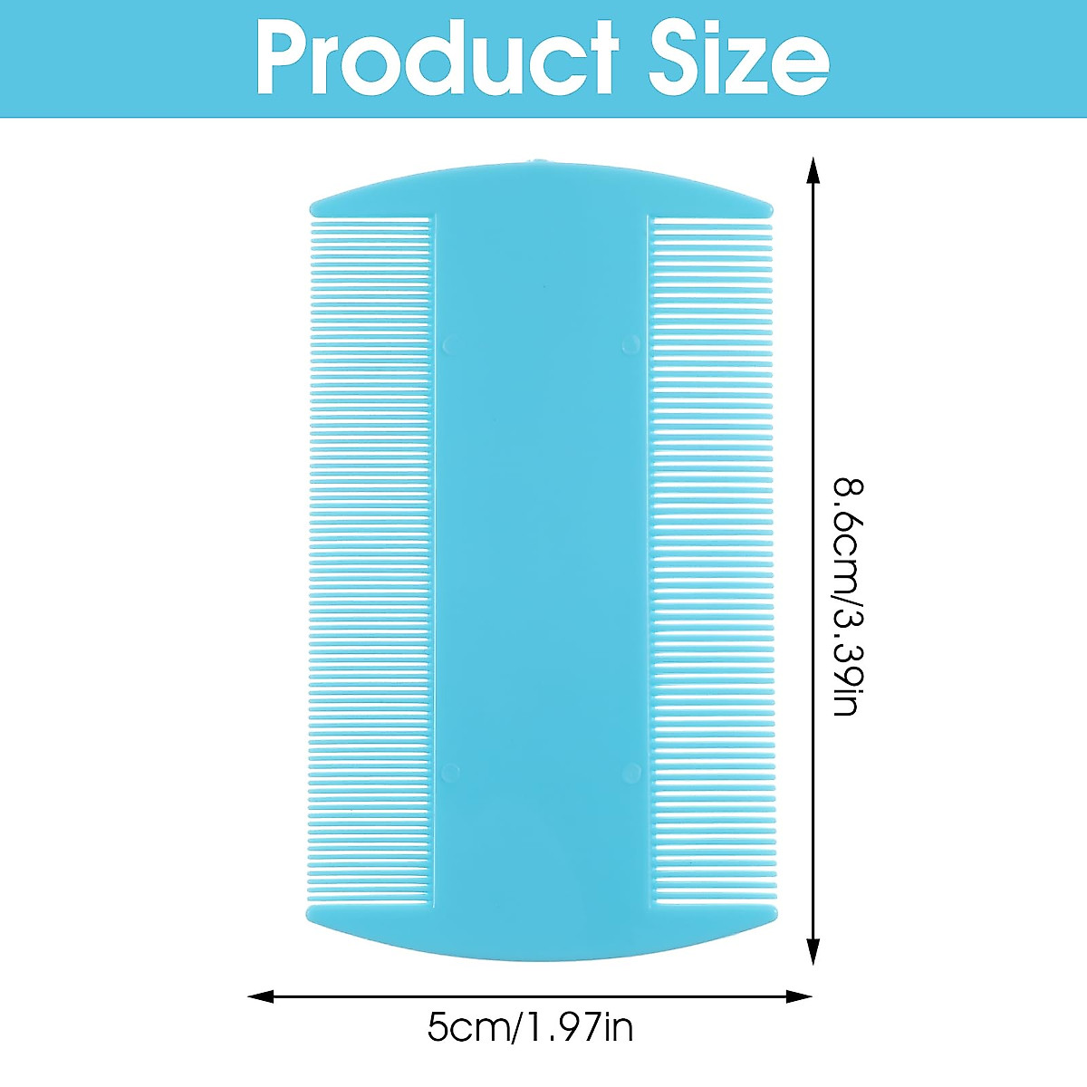 Flea Comb Lice Comb Double Sided Dandruff Comb Cat Comb Plastic Flea Comb for Cats Fine Teeth Pet Comb for Cat Dog To Keep Skin Healthy And Hair Soft 14 Pcs (Multi-color)