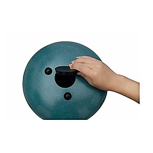 Nanrika Steel Tongue Drum, 12 Inch 13 Note, Percussion Instrument, Hand Pan Drum, With Bag, Music Book, Drumstick and Finger Cover (Malachite)