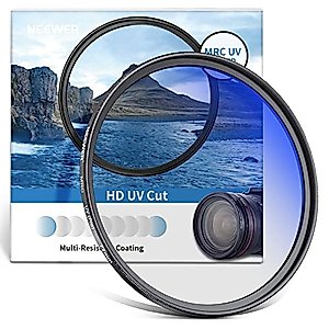 NEEWER 77mm MRC UV Protection Filter 30 Layer Multi Resistant Nano Coatings/HD Optical Glass/Water Repellent/Scratch Resistant/Aluminum Alloy Ultra Slim Frame/Ultraviolet Filter
