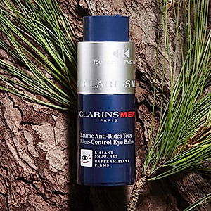 CLARINSMEN Line-Control Eye Balm | Anti-Aging Eye Cream For Men | Targets Puffiness, Dark Circles and Crow's Feet | Visibly Firms and Smoothes Deep Creases and Wrinkles | Dermatologist Tested | 0.6 Oz