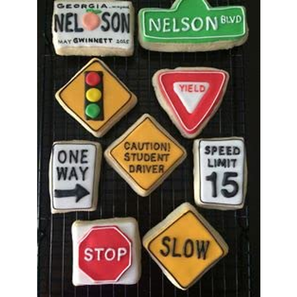 Street Sign 4.75 Inch Cookie Cutter from The Cookie Cutter Shop – Tin Plated Steel Cookie Cutter – Made in the USA