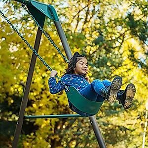Lifetime Metal Swing Set, Earthtone