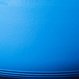 Lodge 4.5 Quart Enameled Cast Iron Dutch Oven with Lid – Dual Handles – Oven Safe up to 500° F or on Stovetop - Use to Marinate, Cook, Bake, Refrigerate and Serve – Caribbean Blue