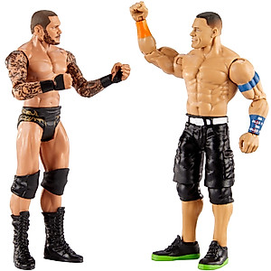 ​WWE John Cena vs Randy Orton Championship Showdown 2 Pack 6 in Action Figures Friday Night Smackdown Battle Pack for Ages 6 Years Old and Up​
