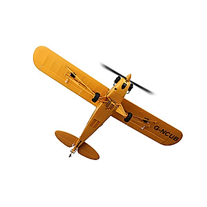 Ssccgym XK A160 RTF Large 25.6-Inch Brushless RC Plane 2.4GHZ 6-AXIS Gyro Remote Control Airplane J3 5CH EPP Foam World War II Aircraft Model Smart-Fly with Double-Batteries