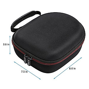 Hard Headphone Case for Sennheiser HD 280 PRO / 350BT / 599 / 599SE / 400S / 450SE / 560S Wireless Headphones(Black+Grey)