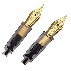 erofa 2 Spare Nibs with 3 Set O rings for M2 and Wancai Fountain Pen