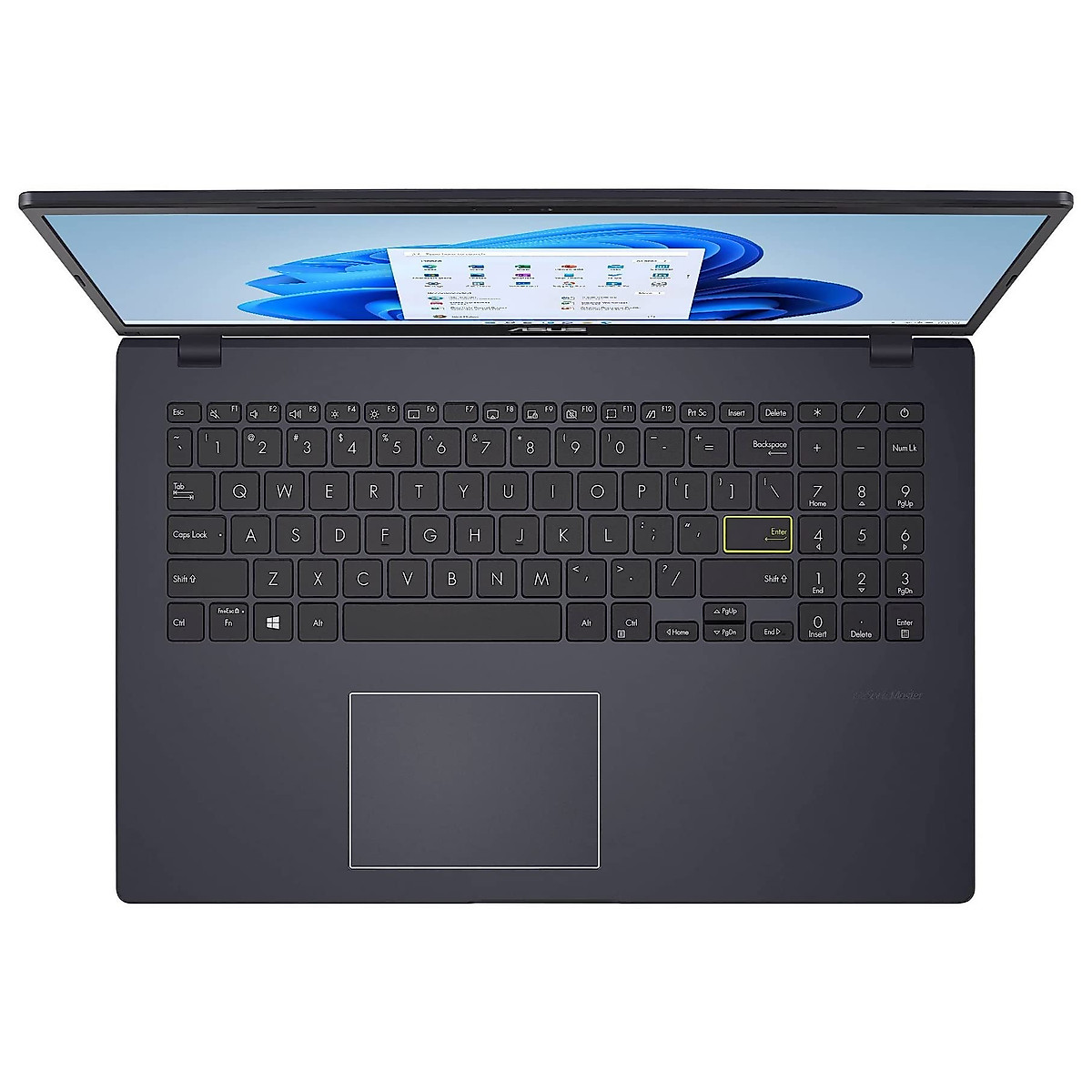 ASUS L510 15.6" FHD Ultra Thin Laptop Computer, Intel Celeron N4020 Processor, 4GB DDR4 RAM, 64GB eMMC, 802.11AC WiFi, Bluetooth, Type-C, 1 Year Office 365, Black, Windows 11 S, BROAG Extension Cable