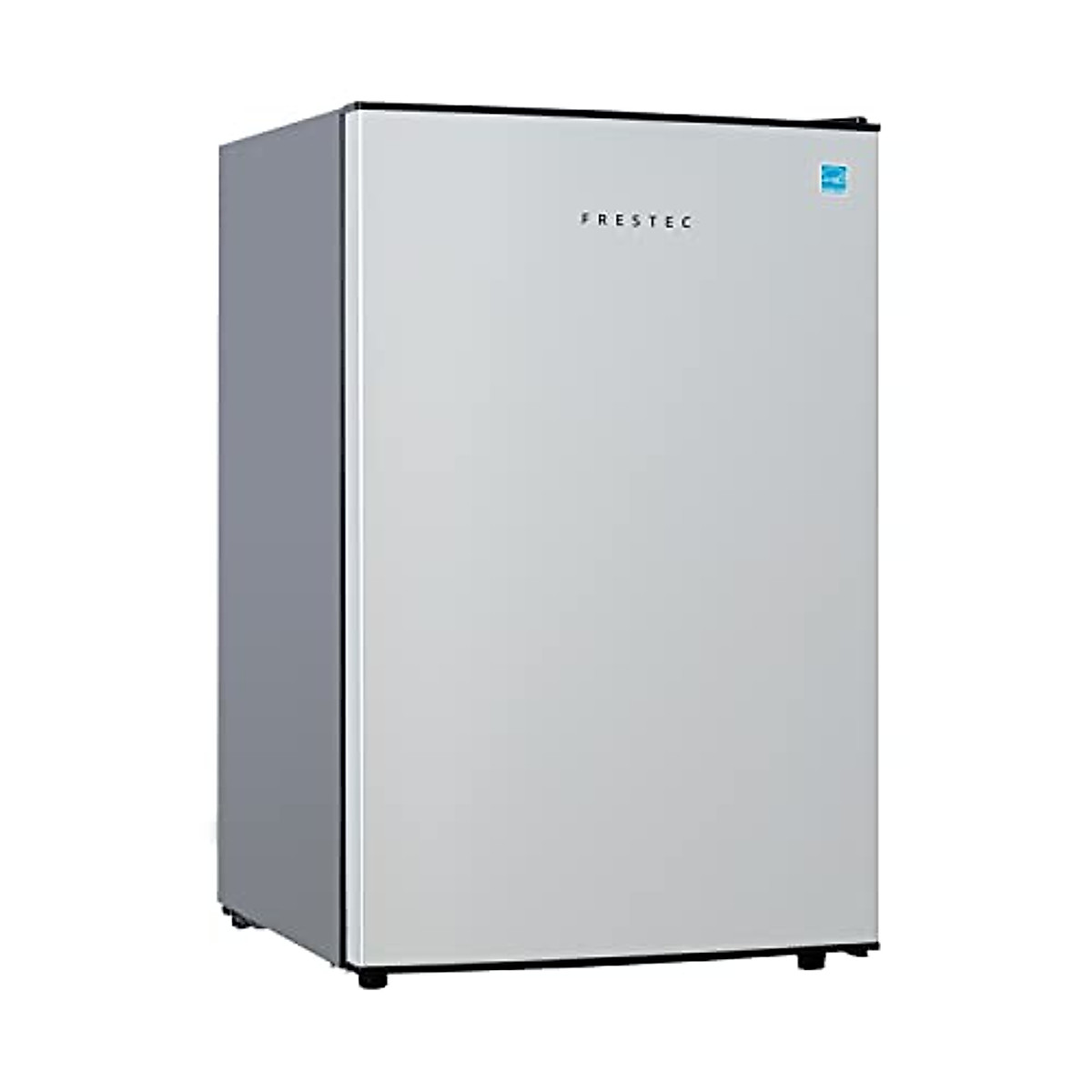 Frestec 4.5 CU' Small Refrigerator, Compact Refrigerator, Mini Fridge, Mini Fridge with Freezer, Door Swing, Stainless Steel Look (FR 450 SL)