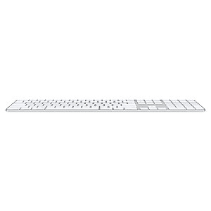 Apple Magic Keyboard with Touch ID and Numeric Keypad (for Mac Computers with Apple Silicon) - US English - Silver (Renewed)