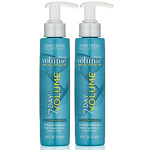 John Frieda Luxurious Volume 7-Day Volume Treatment 4 Ounce (118ml) (2 Pack)