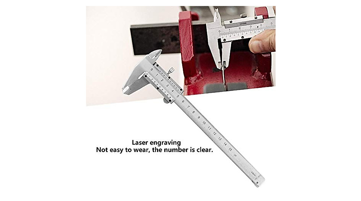 High-Precision Caliper Vernier Ruler 0-150mm for Accurate Measurement