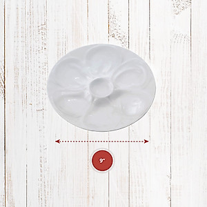 Maine Man Oyster Plate, Fine White Porcelain, 9-Inch