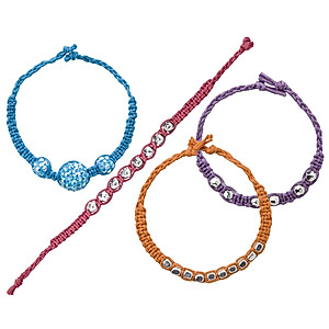 Alex DIY Wear Shamballa Bracelets Kids Art and Craft Activity