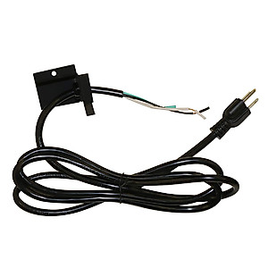 Dimplex Plug Conversion Kit For Revillusion® Fireplaces (Model RBFPLUG), 120 Volt, Black
