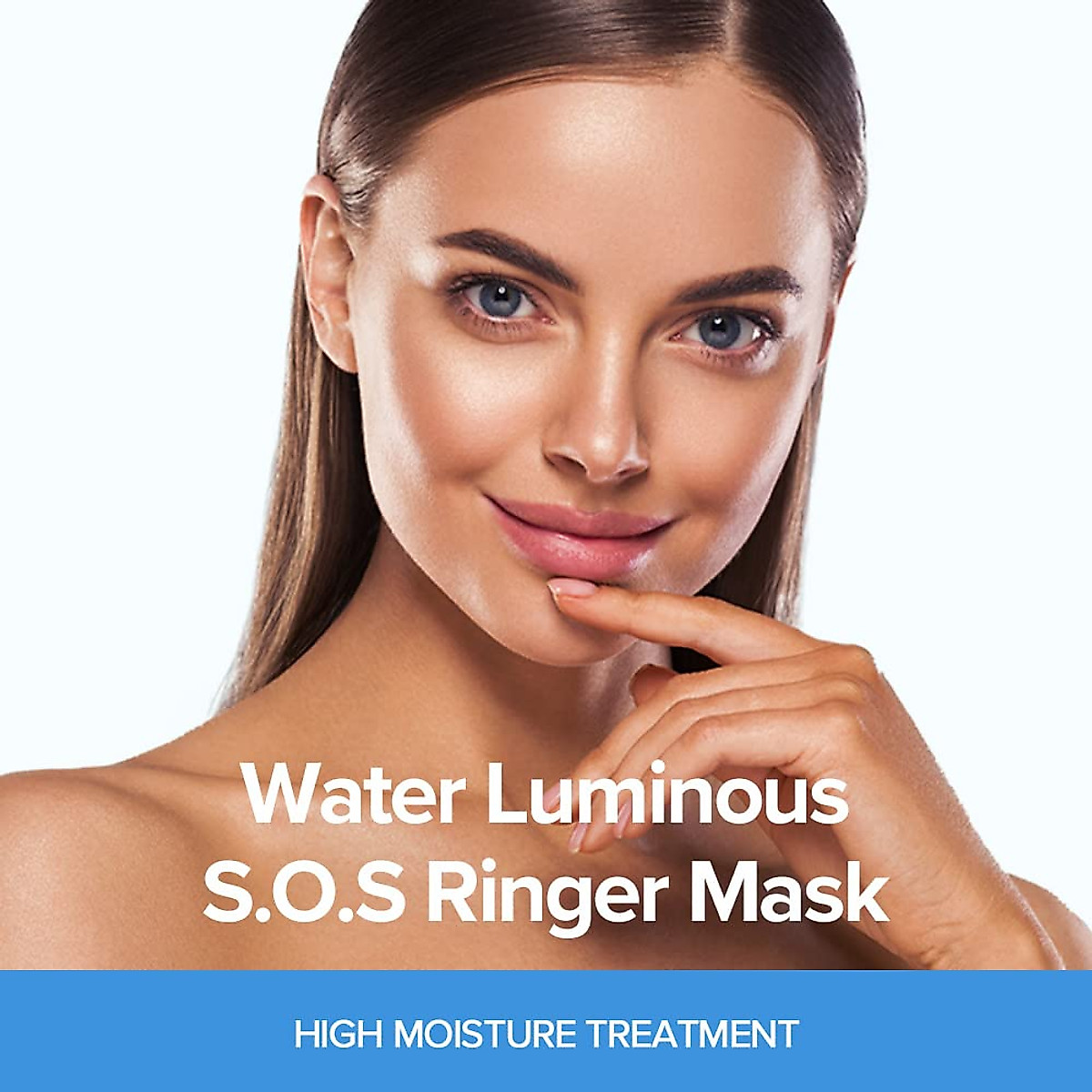 JMsolution Water Luminous S.O.S Ringer Mask Black - Korean Skin care-Rich Hydrated Smooth Moisture -10 sheets for All Skin type
