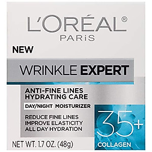 L'Oreal Paris Wrinkle Expert 35+ Anti-Aging Face Moisturizer with Collagen 1.7 oz