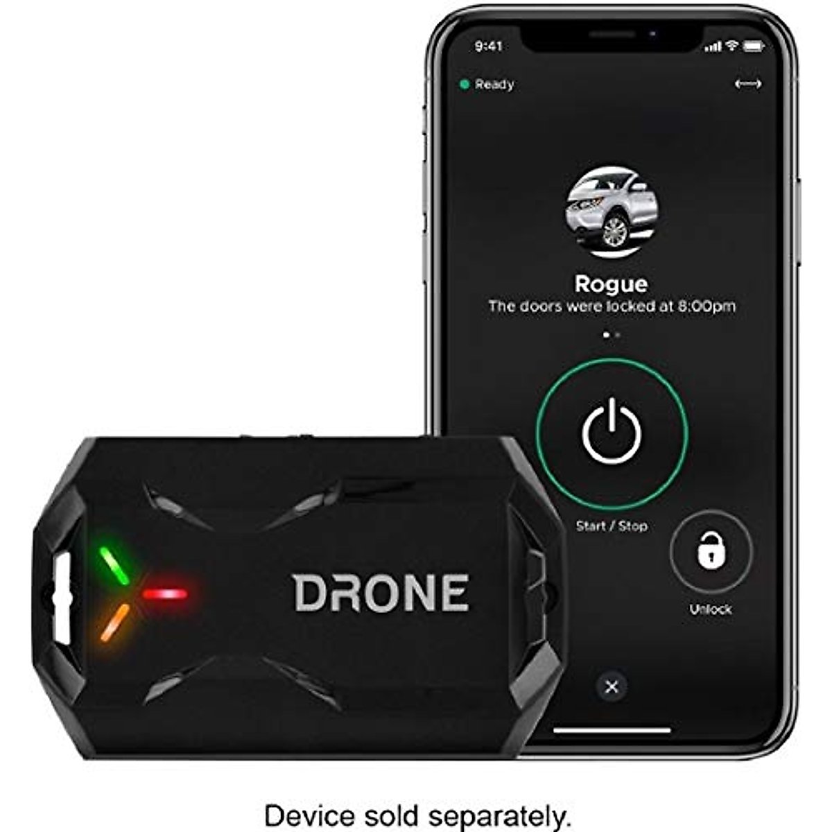 Compustar RFX2WR3FM 2-Way Rf Kit Bundle W/Drone LTE Module 3000 Ft