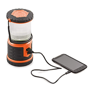 Blazin Bolt Rugged USB Rechargeable Lantern | 600 Lumen | 500 Hours of Light | Giant 12000mAh Power Bank | 6 Modes | Camping, Emergency, Power Outage, Storm, Blizzard, Hurricane Survival