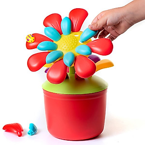 TOYPIX FlowerPop Flower Building Toy Set 40 Pc - Girl Toys Ages 3 4 5 6 | Flower Garden STEM Toys | Unique Gifts for Girls - Creative Toys for Girls | Flower Toy with Multiple Combinations