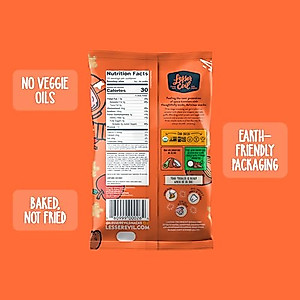 LesserEvil Organic Sweet Potato Apple Lil' Puffs, 2.5 OZ