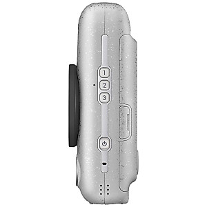 Fujifilm Instax Mini Liplay Hybrid Instant Camera - Stone White