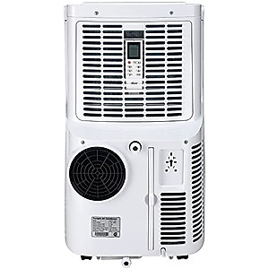 Rosewill Portable Air Conditioner 12,000 BTU, 4-in-1: AC, Fan, Dehumidifier & Heater, Remote Control, Self-Evaporation, Up to 300 Sq.Ft., White - (RHPA-18003)