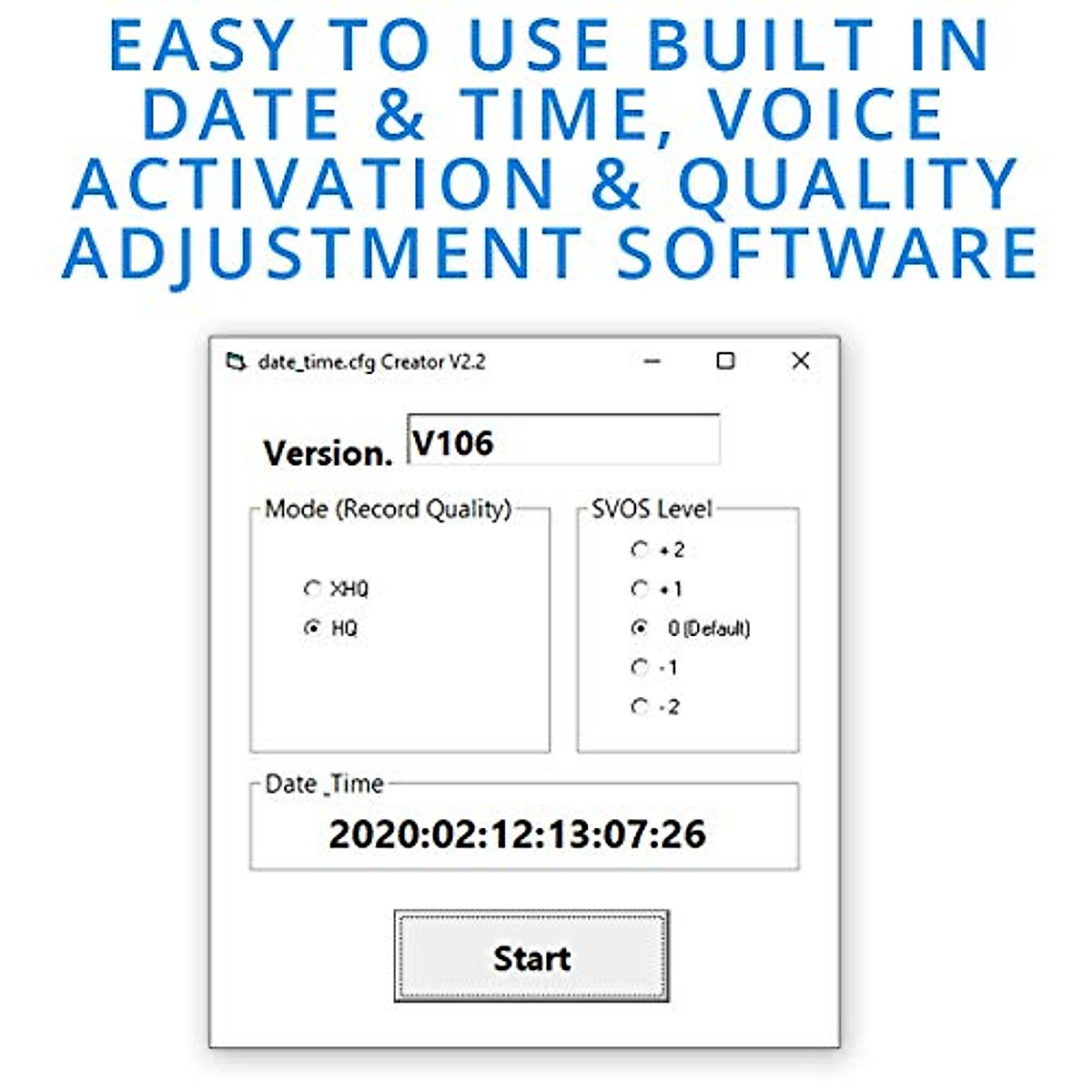 Small Mini Voice Activated Audio Recorder Super Long 576 Hour Storage Capacity (16GB) | 25 Day Stby Battery | Built in Date & Time Stamp | Easy to Use | Crystal Clear Digital Recording