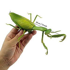 Foedoy Infrared Remote Control Praying Mantis Model Toy Electric Halloween Prank Children's Toys robo Alive Giant Python x Snake Early Education Puzzle