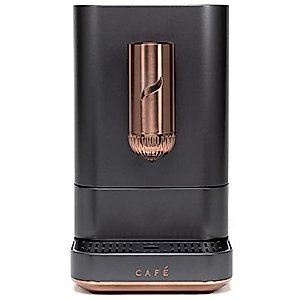 Café Affetto Automatic Espresso Machine | Brew in 90 Seconds | 20 Bar Pump Pressure for Balanced Extraction | Five Adjustable Grind Size Levels | WiFi Connected for Drink Customization | Matte Black
