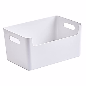 homozy Storage Boxes Bread with Handle Containers Office Decoration Organiser, Non- Lidded, Big