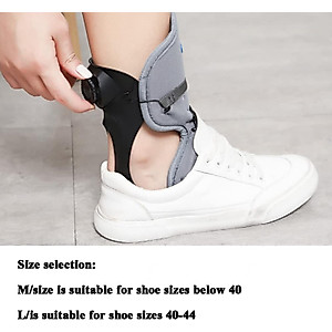 Plantar Fasciitis Relief Night Splint Adjustable Foot Brace Wrap Arch Foot Pain Achilles Tendonitis Support Fits Left or Right Women and Men,Right-40-44