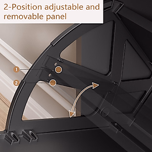 LYNSOM Shoe Cabinet, Free Standing Tipping Bucket Shoe Rack Organizer with 2 Flip Drawers, Modern Entryway Shoe Storage with Top Display, Narrow Slim Hidden Shoe Cabinet (Black)