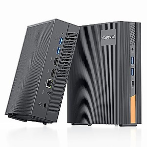 ACEMAGIC Mini PC Intel i7-11800H(8C/16T up to 4.6GHz) 16GB DDR4 512GB SSD, Mini Desktop Computers Support 4K Triple Display/USB3.2/Type C/HDMI/WiFi6/BT5.2, Mini Gaming PC for Office,Business,Home