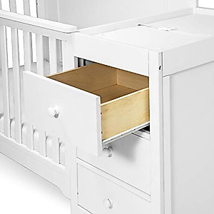 Carter's by DaVinci Dakota 4-in-1 Crib and Changer Combo in White