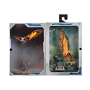 NECA Godzilla 2019: Mothra 7" Action Figure, Multicolor