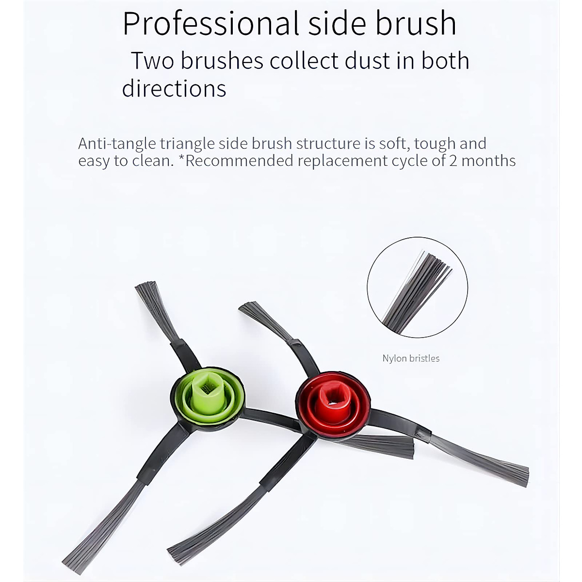 Szxtdzsw Compatible with Ecovacs Deebot X1 Omni,X1 TURBO,X1 Plus Robotic Vacuum Cleaners Replacement Part Kit-1 main brush, 5 dust bags, 4 mop cloth pads, 2 HEPA filters, 6 side brushes