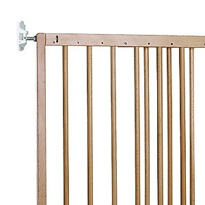 BabyDan Multidan Extending Safety Gate 23.9" - 40.1", Beechwood