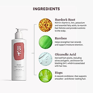 Better Not Younger Discovery Kit - Strength & Volume, Includes Hair Redemption Restorative Butter Masque, Wake Up Call Volumizing Shampoo and Conditioner 2 Fl Oz each