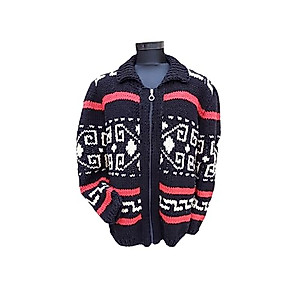 Big Lebowski Cardigan Sweaters for Men Handmade, The Dude Sweater The Big Lebowski Long Cardigan The Dude Sweater Big Lebowski Mens Cardigan Sweaters with Zip up The Dude Hand Knit Wool Cardigan