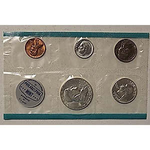 1963 P, D U.S. Mint - 10 Coin Uncirculated Set with Original Government Packaging Uncirculated