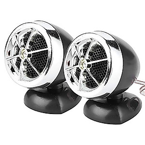 Car Speaker,Stable Performance 1200W 12V Tweeter Mini Horn Music Dome Loudspeaker for Car Audio System(Silver) for tweeters for car audio tweeters for car audio tweeters car audio car horn twee