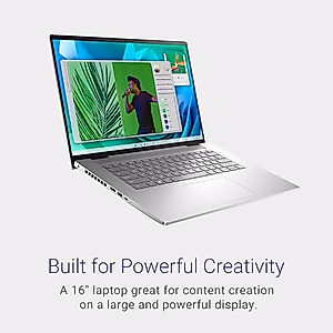 Dell Inspiron 7630 Laptop - 16.0-inch 16:10 2.5K (2560x1600) Display, Intel Core i7-13620H, 16GB LPDDR5 RAM, 1TB SSD, NVIDIA GeForce RTX 3050 GDDR6 Graphics, 1 Year Onsite Service - Platinum Silver