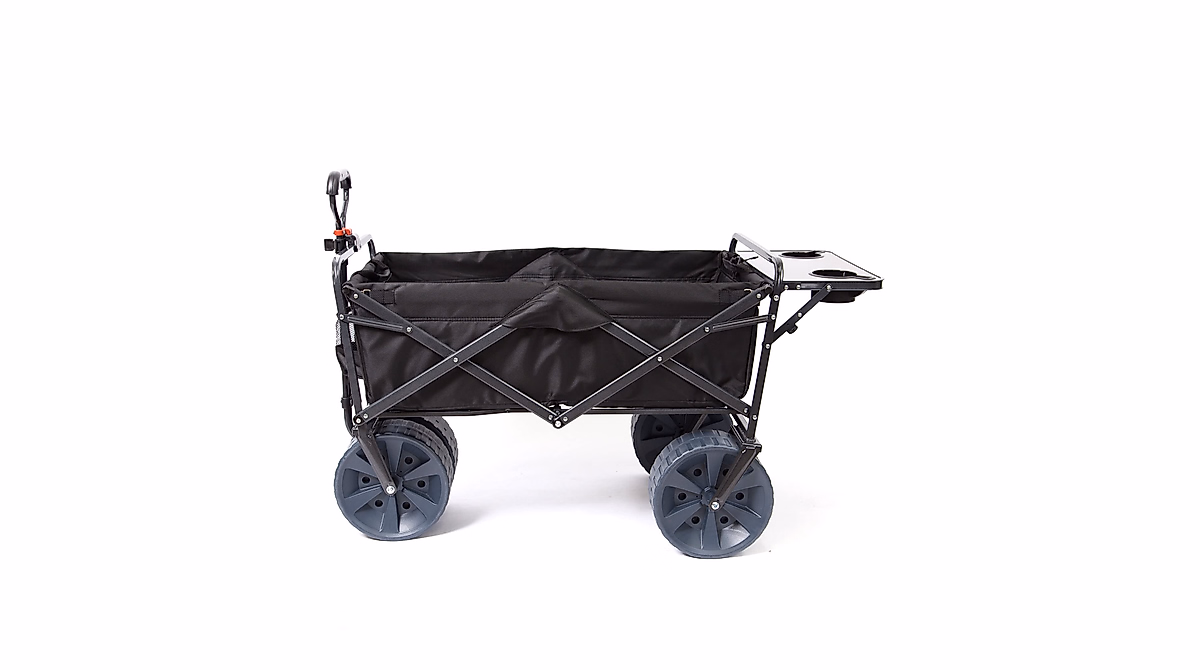 Mac Sports Heavy Duty Collapsible Utility Wagon – All Terrain Beach Cart