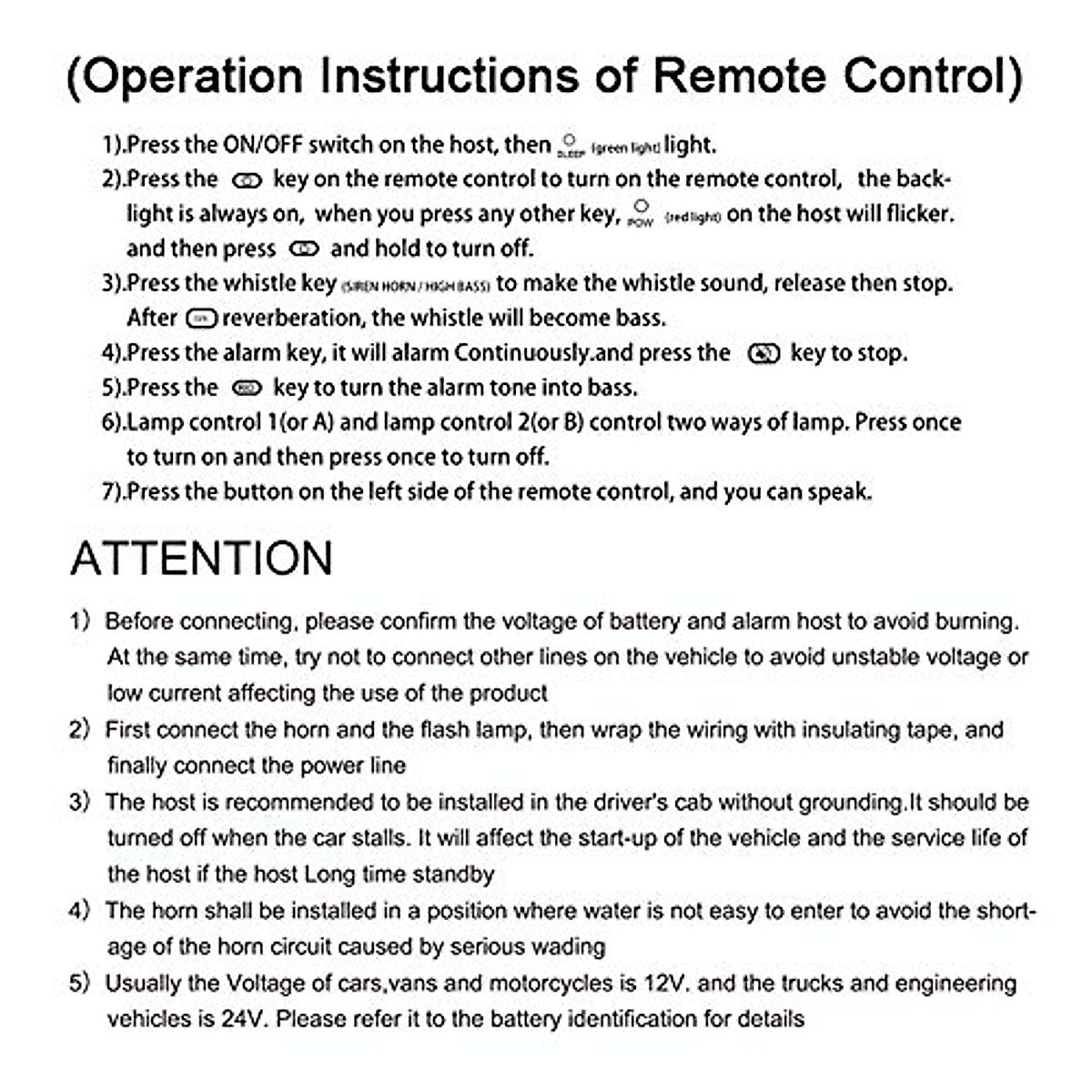 ePathChina DC12V 400W 8 Sound Loud Car Warning Alarm Police Siren Horn Speaker with MIC System and Remote Control