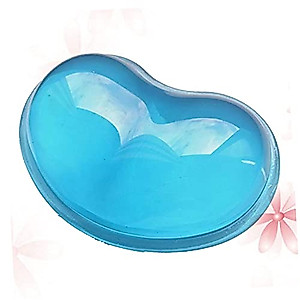 Ciieeo 2pcs Gel Wrist Rest Wrist Cushion Heart Shaped Wrist Rest Office mat Computer mat Wrist Rest pad Cool Hand Pillow Laptop Wrist Rest Keyboard Wrist Support Non-Slip Wrist Pillow 3D