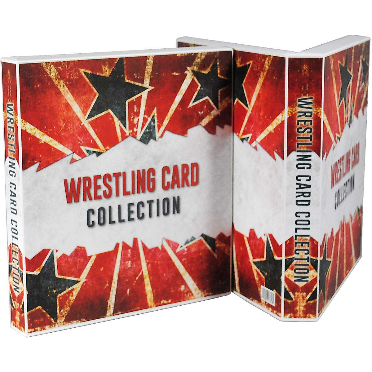 UniKeep WWE WrestleMania Themed Collectible Card Storage Binder - Comes With 20 Card Pages