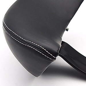 VOSAREA E-Bike Backrest Durable Black Backrest Saddle Cushion Back Support for E-Bike Electric Bike