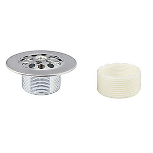 Artiwell Trip Lever Tub Trim Kit Set With Trip Lever Overflow Face Plate, Trip Lever Bathtub Drain with Strainer, Overflow and Matching Screws (BRUSHED NICKEL)